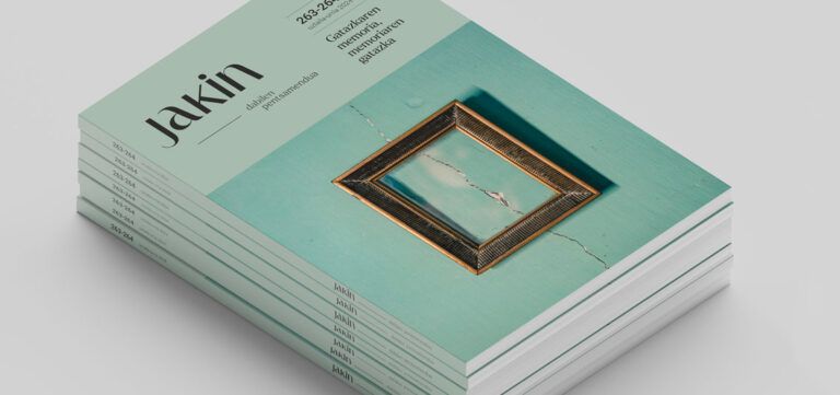 Jakin Aldizkaria - JAKIN Dabilen pentsamendua