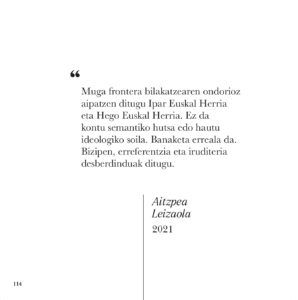 [222 esaldi] Aitzpea Leizaola - Dabilen pentsamendua